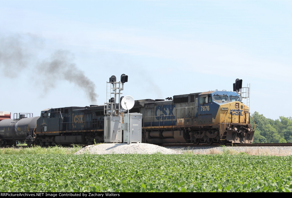 CSX 7876 9